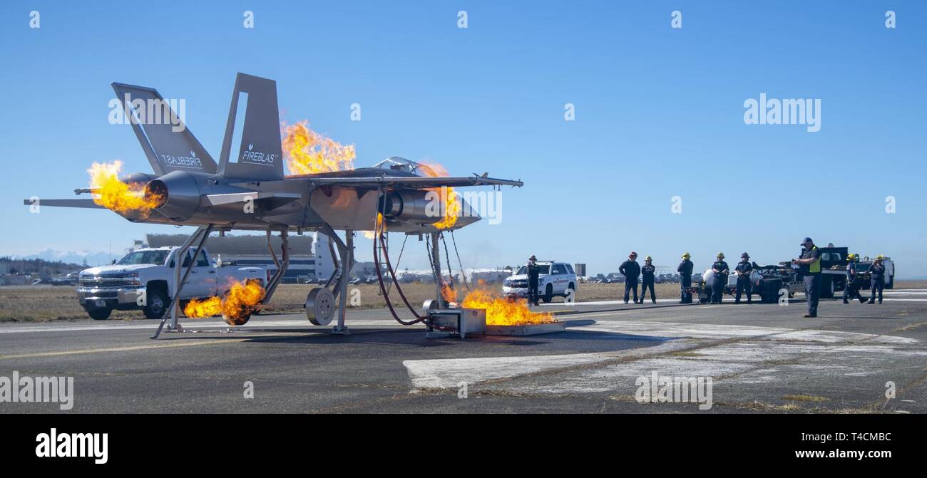 OAK HARBOR, Wash. (March 20, 2019) Members of Navy Region Northwest ...