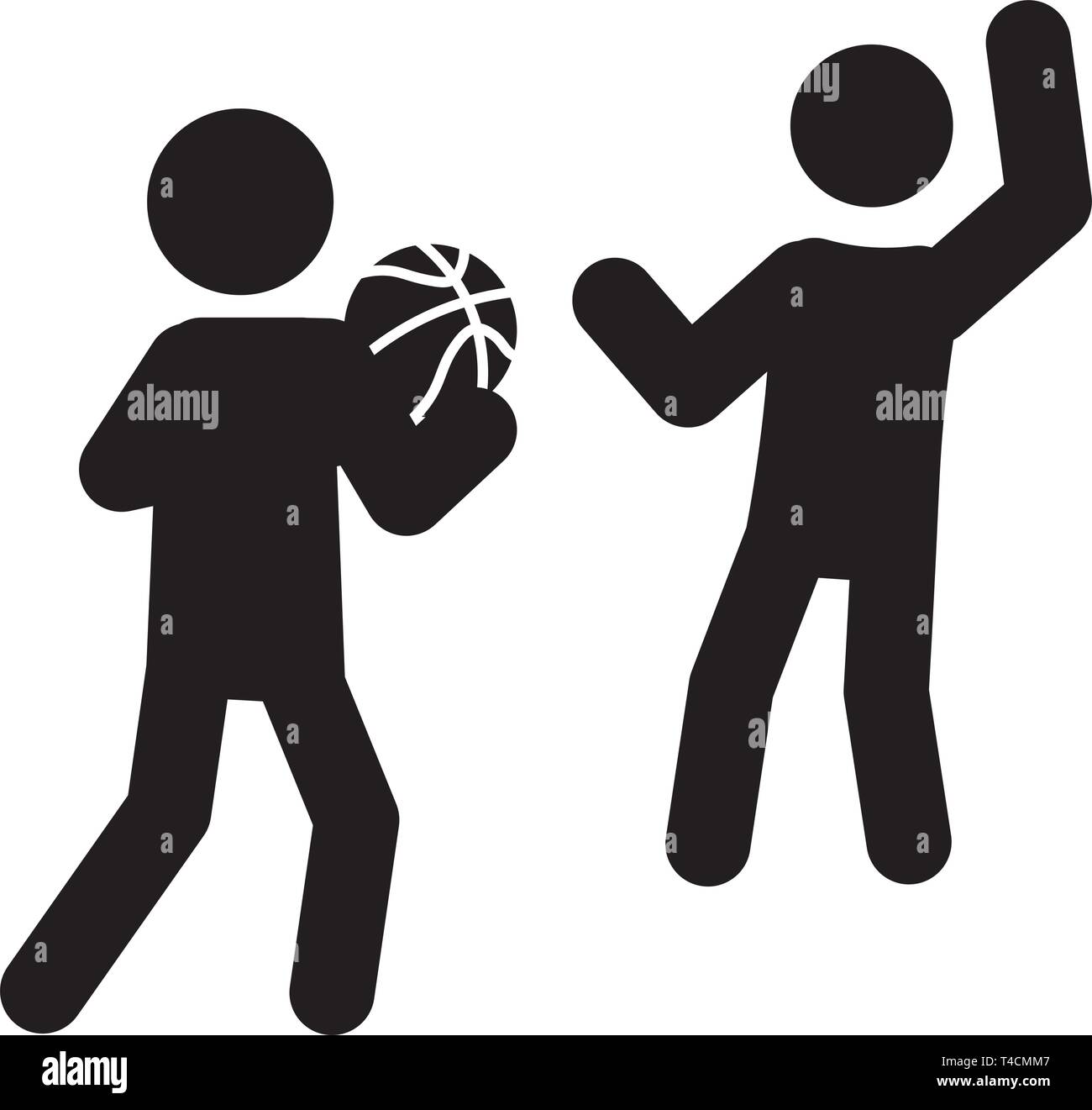 This vector image shows a pass icon in glyph style. It is isolated on a ...