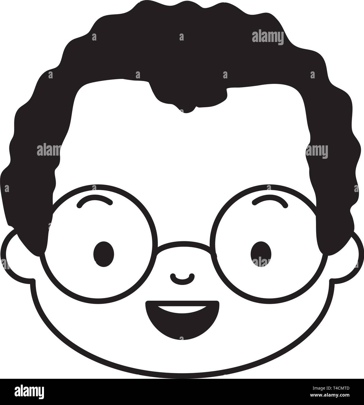 smiling man face Stock Vector Image & Art - Alamy