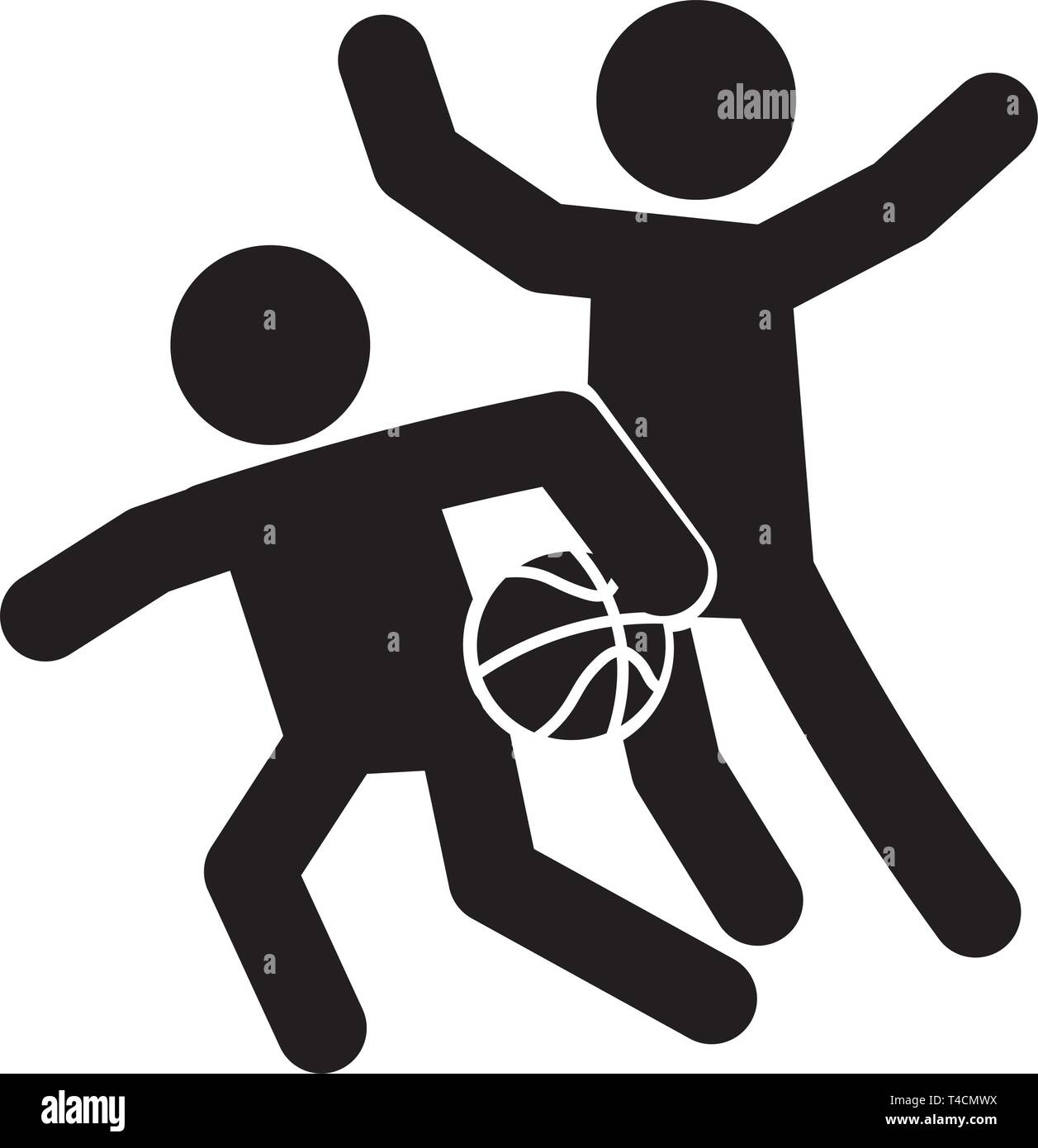 This vector image shows a defense icon in glyph style. It is isolated ...