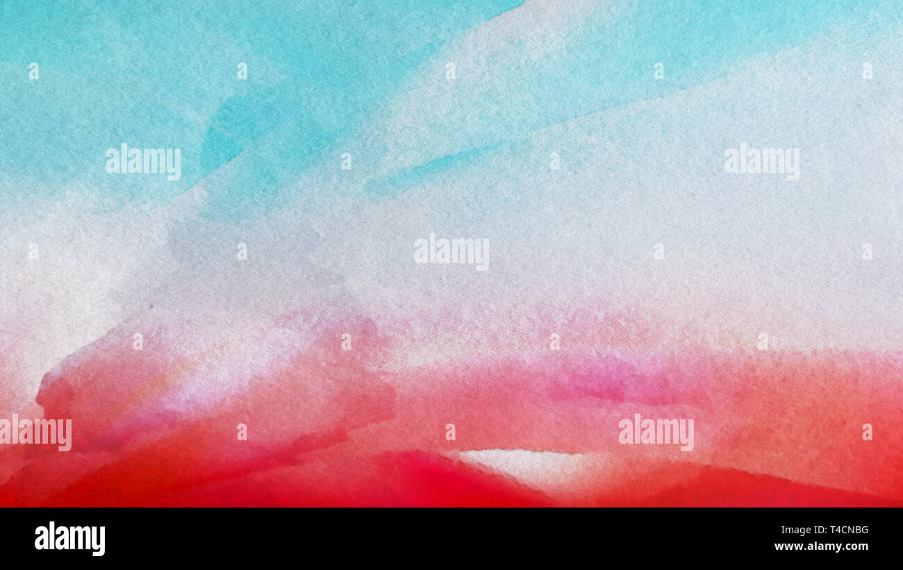 Red and Blue Distressed Watercolour Background Stock Photo - Alamy