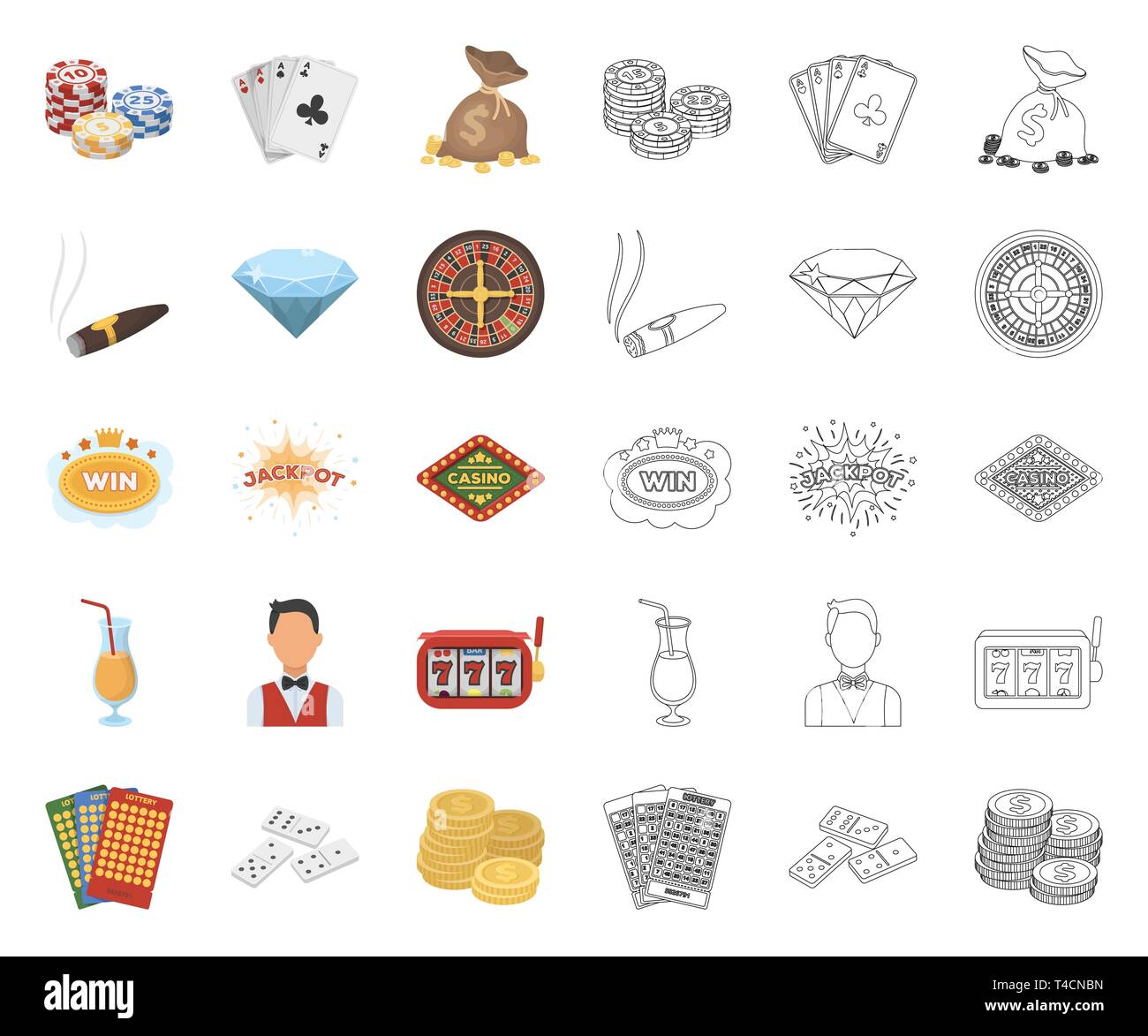 Croupier icon icon cartoon Stock Vector Images - Alamy