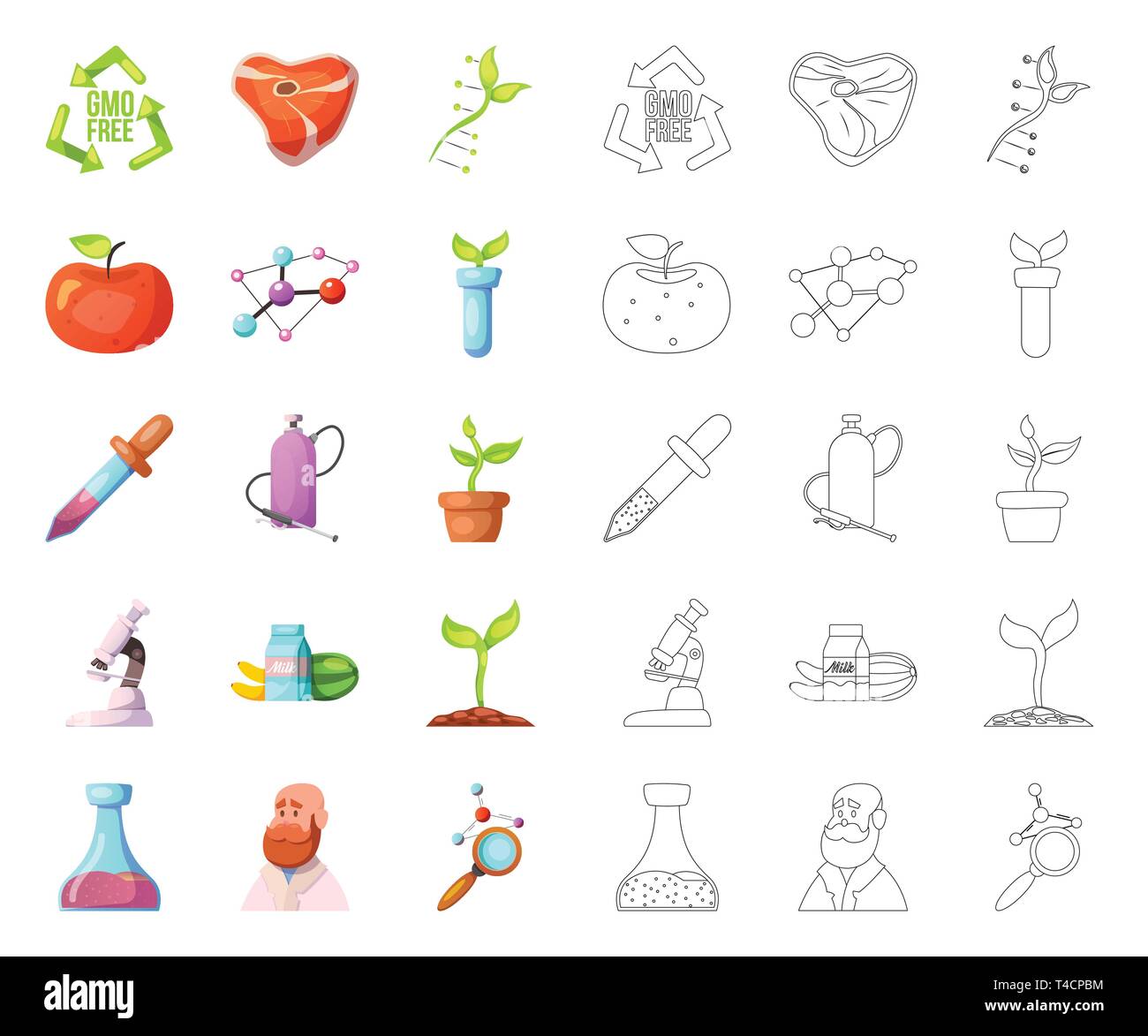 Vector design of and sign. Collection of and stock symbol for web Stock ...