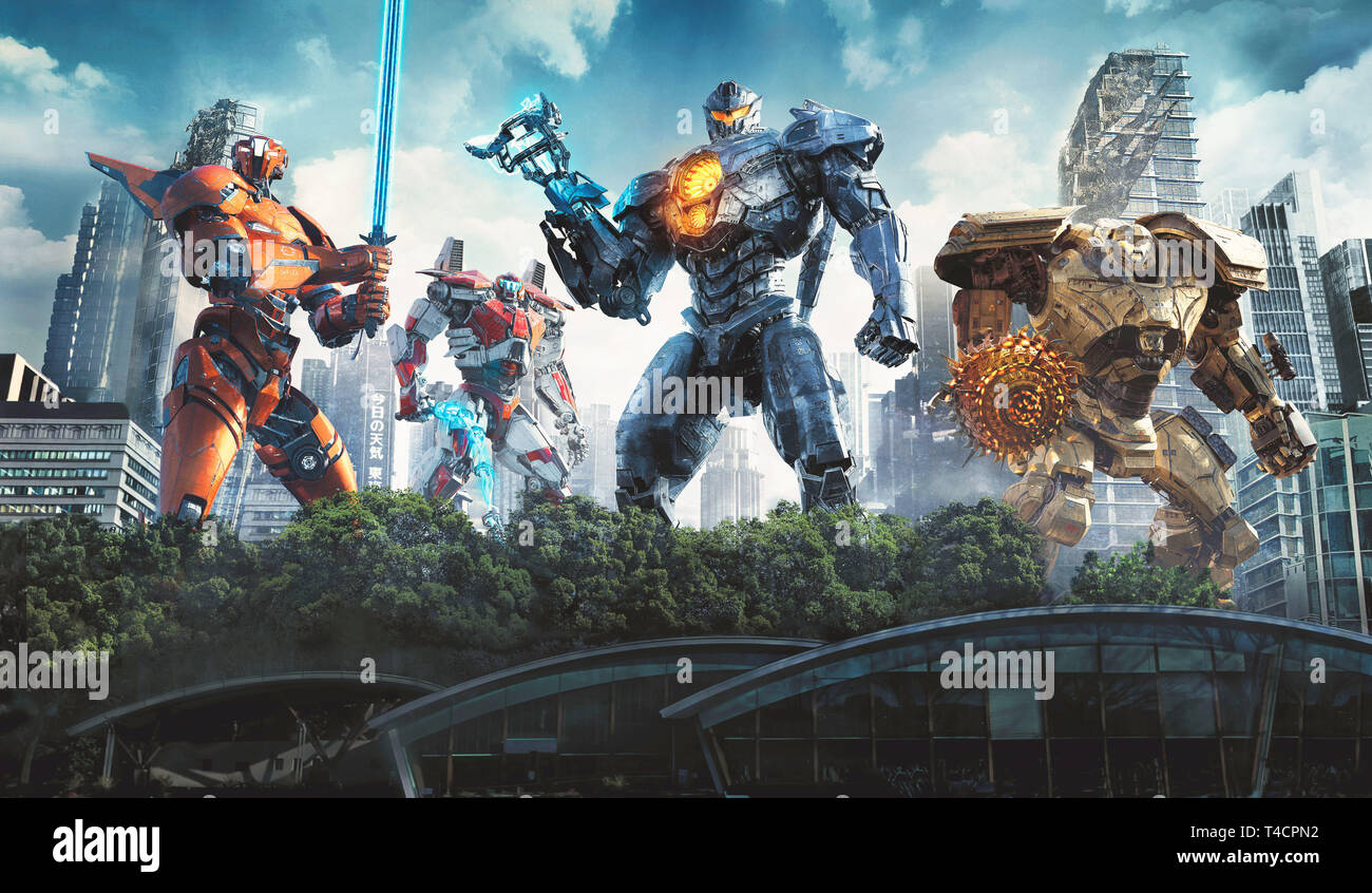 USA. Promo poster for ©Universal Pictures new movie: Pacific Rim ...