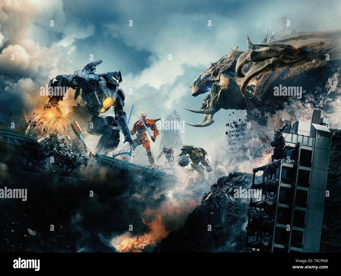 USA. Promo poster for ©Universal Pictures new movie: Pacific Rim ...