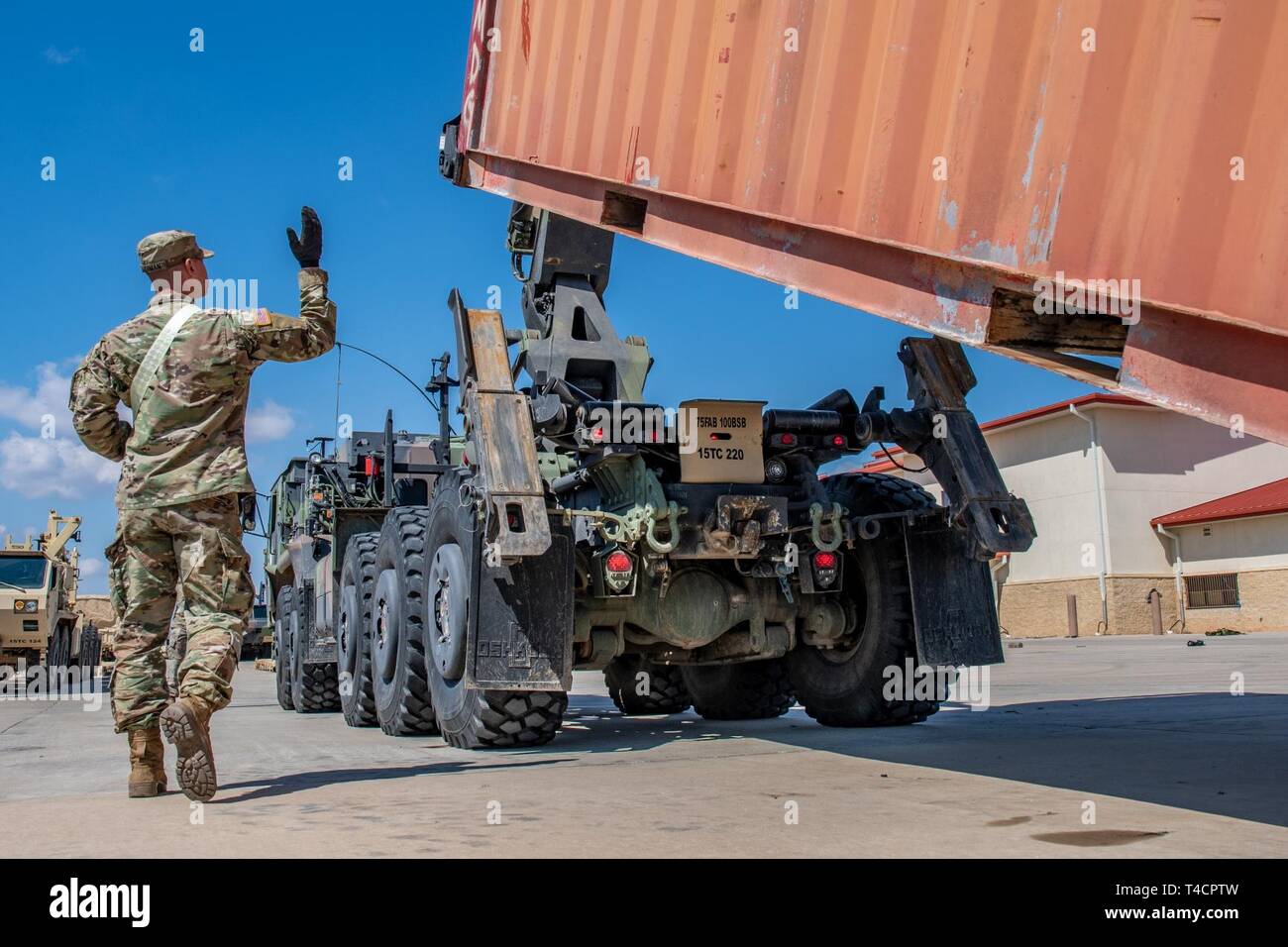 Pvt. Aaron Bachman, a Motor Transportation Operator, assigned to 15th ...