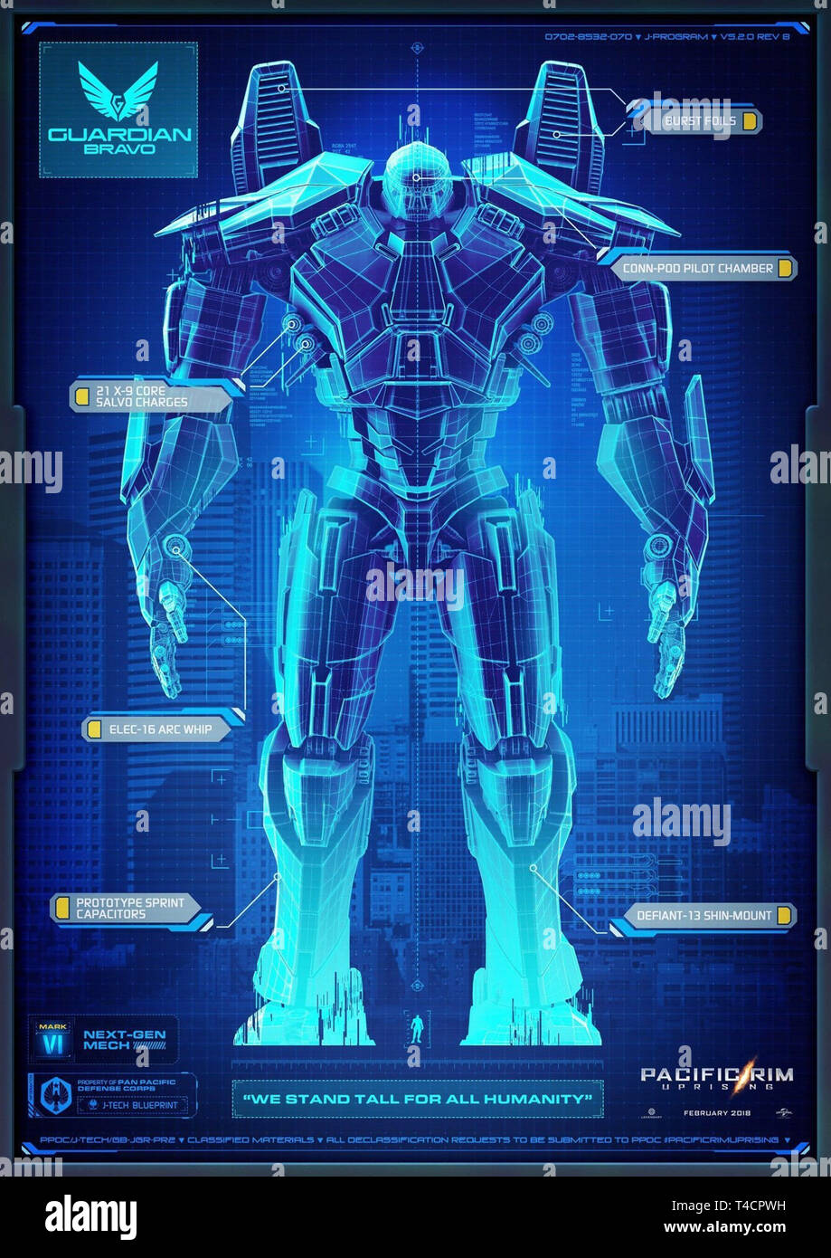 USA. Promo poster for ©Universal Pictures new movie: Pacific Rim ...