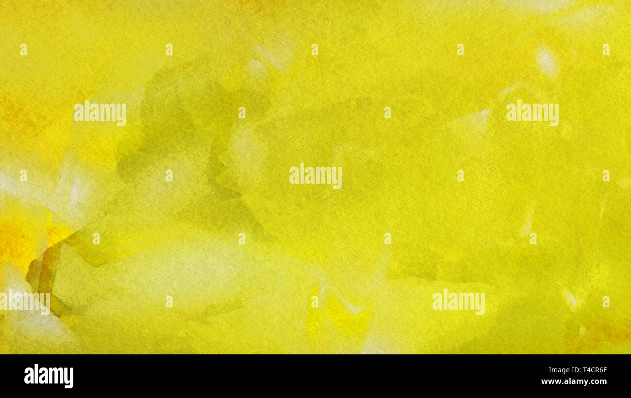 Yellow Watercolour Background Stock Photo - Alamy