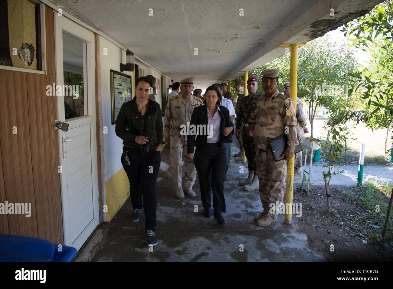 Australian ambassador to Iraq, Dr. Joanne Loundes, and New Zealand ...