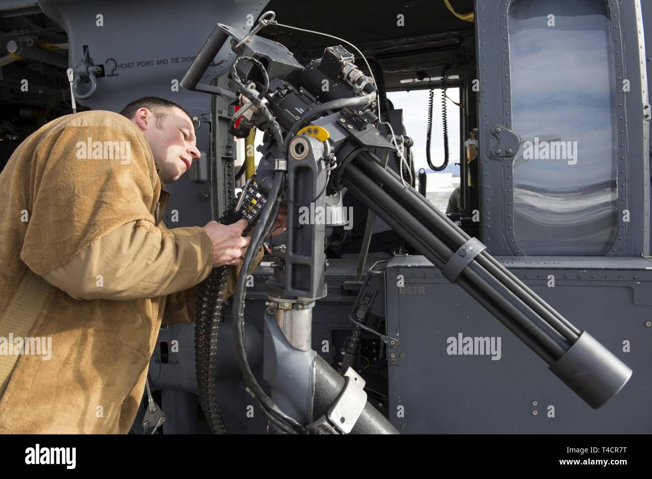 Alaska Air National Guard Master Sgt. Brandon Sipes, an aircraft ...
