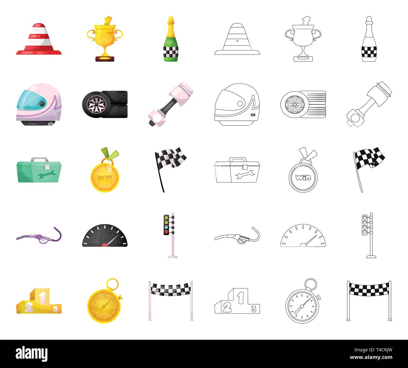 Formula one detail Stock Vector Images - Alamy