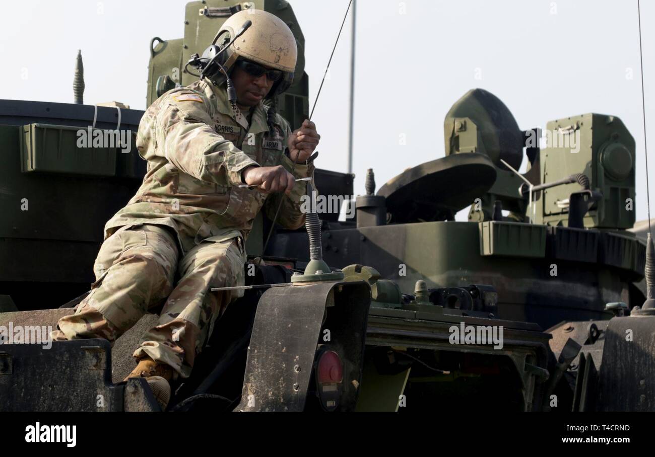 Spc. Taylor Norris, a joint fire support specialist with the 1st ...