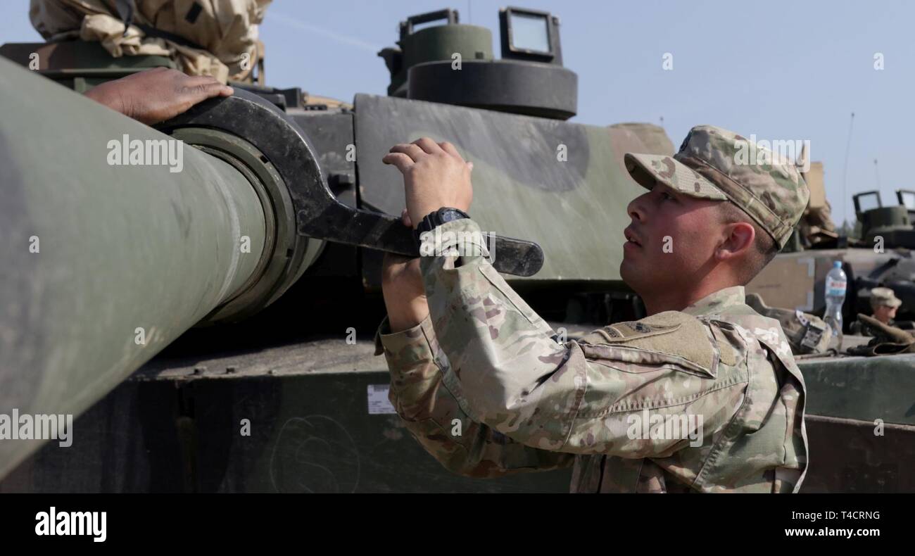 Staff Sgt. Brandon Telles, a tank commander with the 1st Battalion, 6th ...