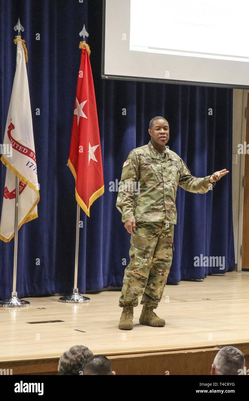 Col. Ronald Sullivan, deputy commander east, U.S. Army Reserve Legal ...