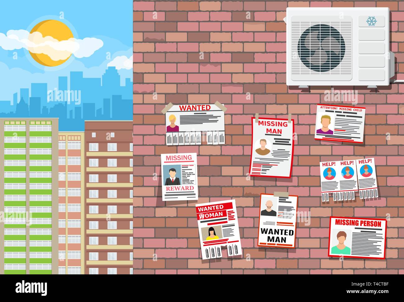Disappeared sun Stock Vector Images - Alamy