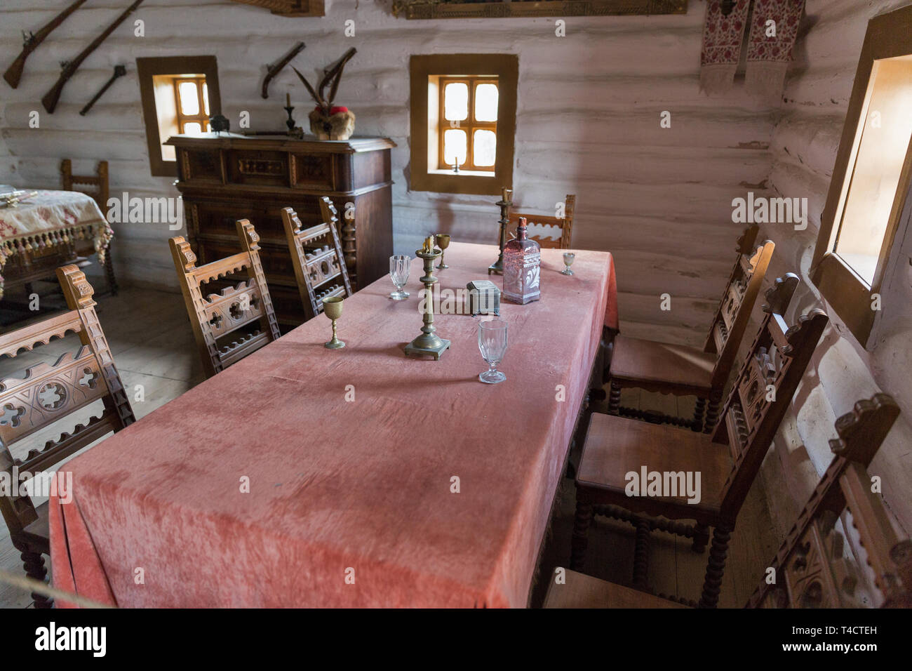 Ukrainian house interior hi-res stock photography and images - Alamy