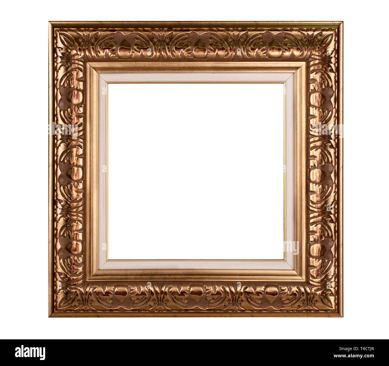 Retro old gold frame hi-res stock photography and images - Alamy