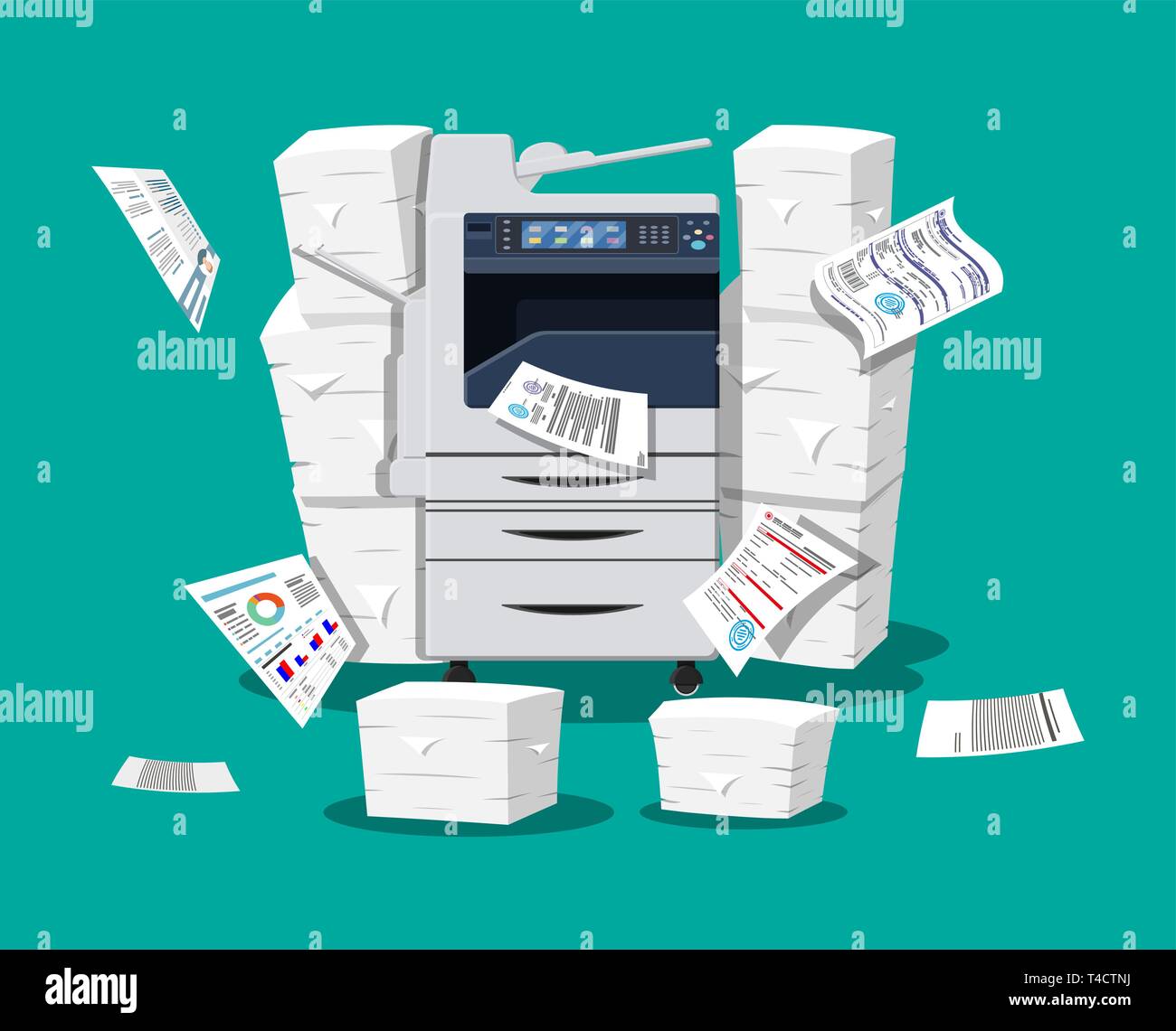 Official printer Stock Vector Images - Alamy