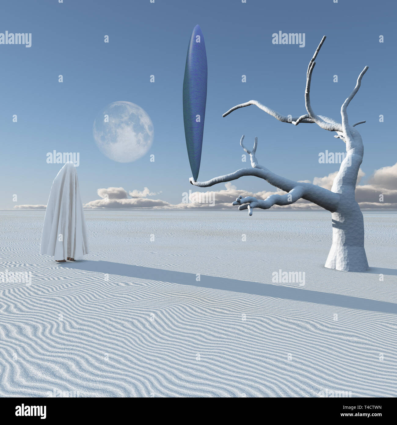 Alien spacecraft desert hi-res stock photography and images - Alamy