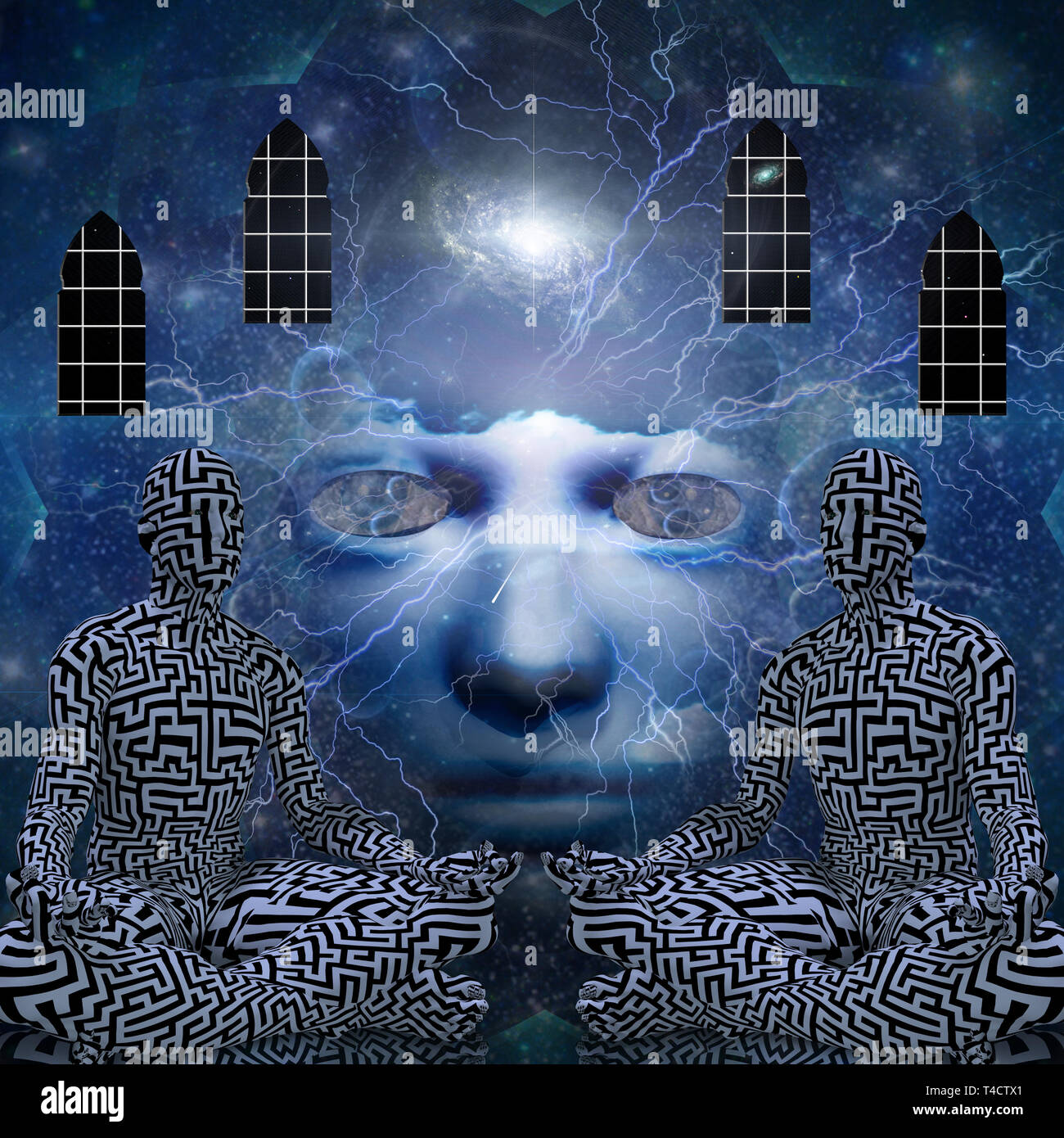 Dual identity mask hi-res stock photography and images - Alamy