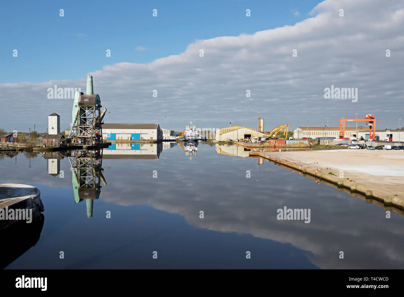 Goole Docks, East Yorkshire, England UK Stock Photo - Alamy