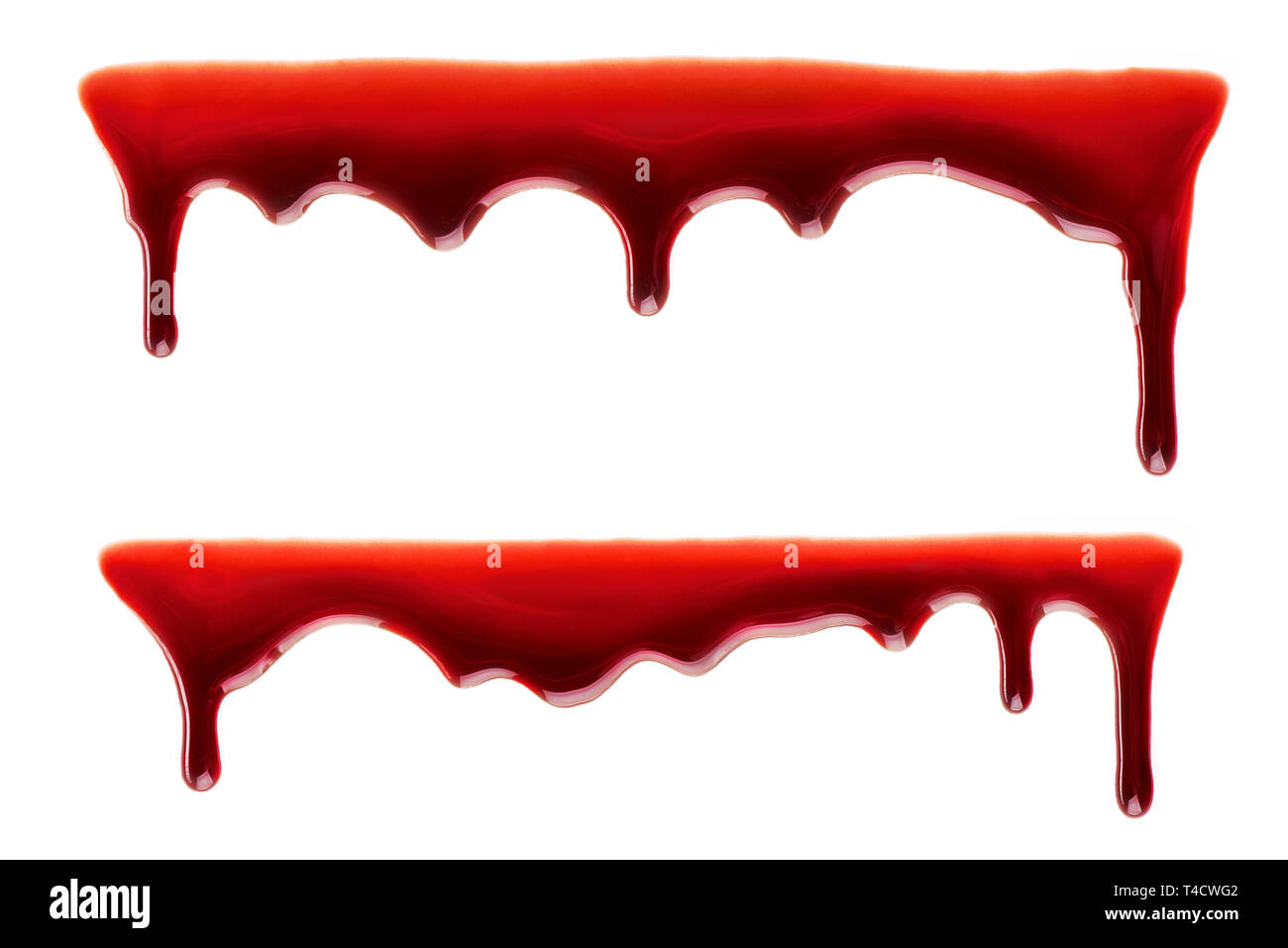 Dripping blood hi-res stock photography and images - Alamy