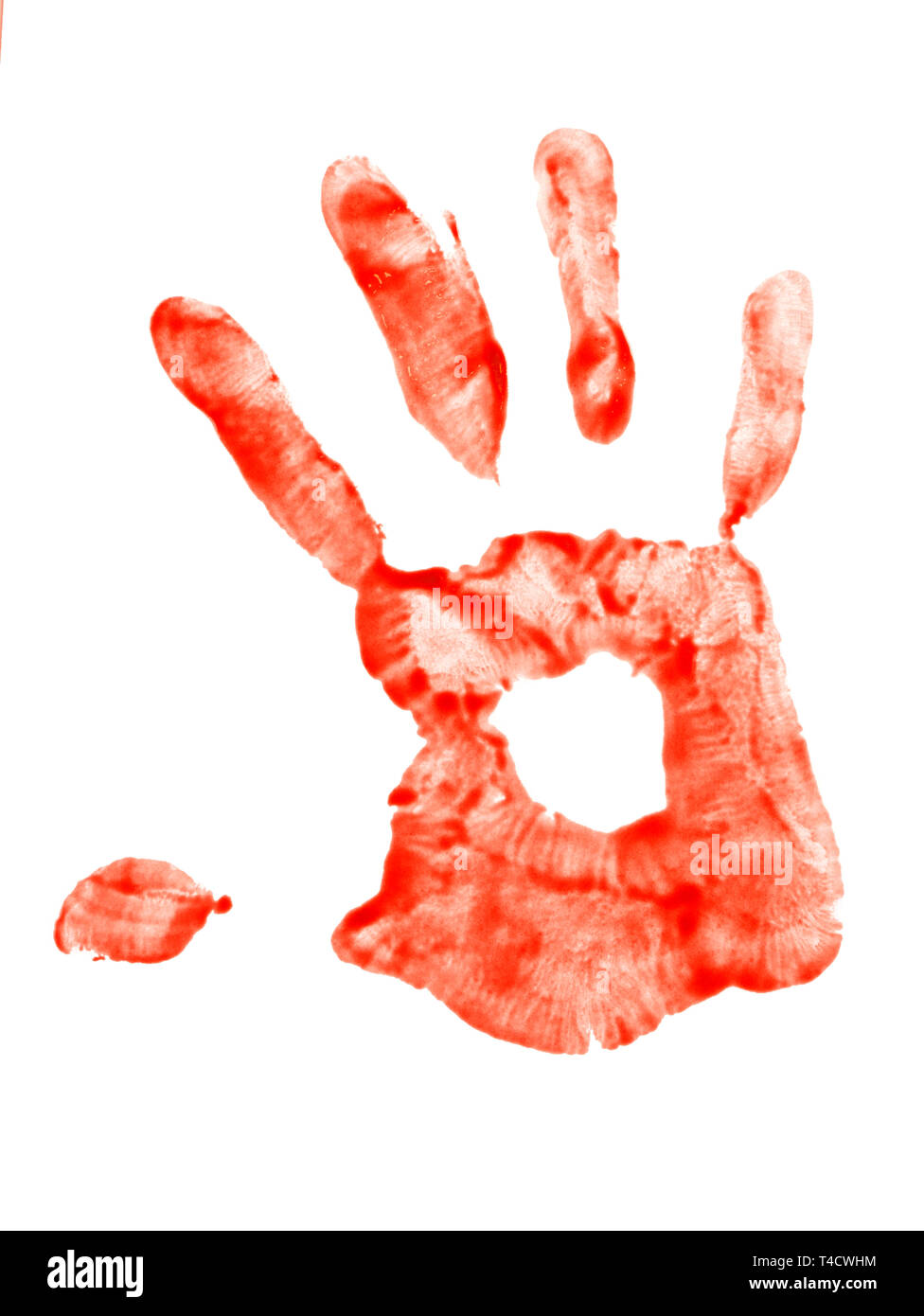 Bloody hand hi-res stock photography and images - Alamy