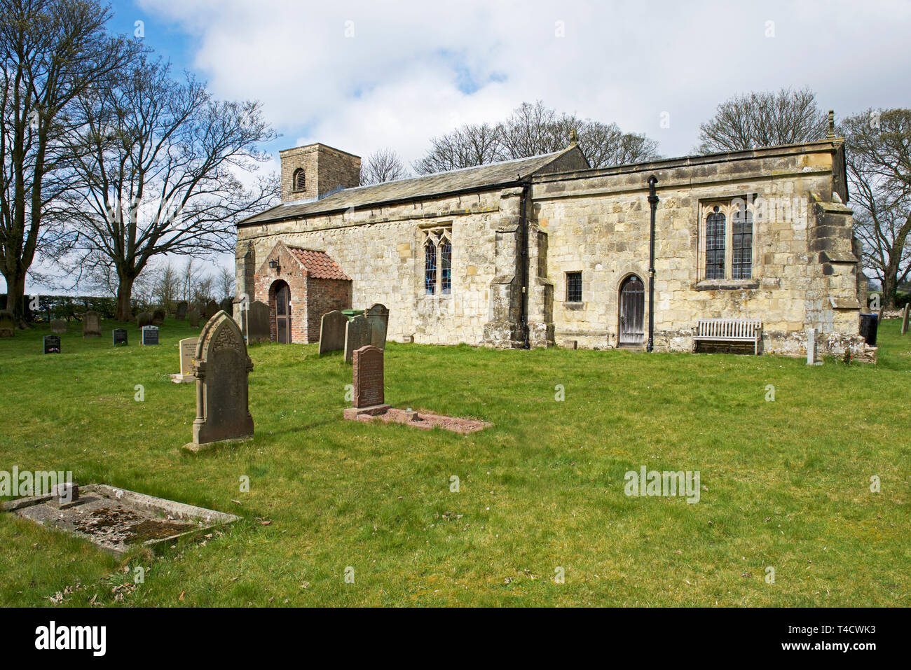 St Margaret's Church, in the village of Millington, East Yorkshire ...
