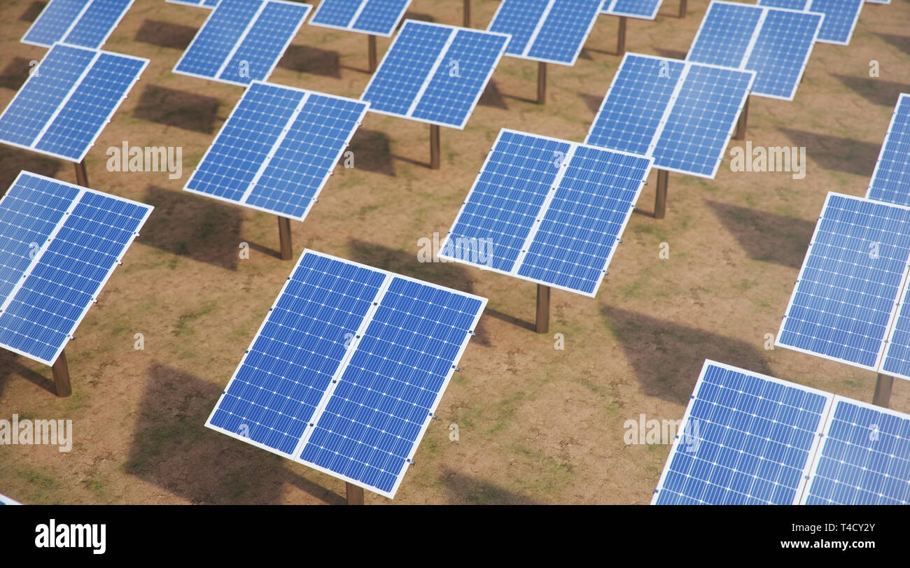 3D illustration Solar Panels. Alternative energy. Concept of renewable ... 3D illustration Solar Panels. Alternative energy. Concept of renewable ...