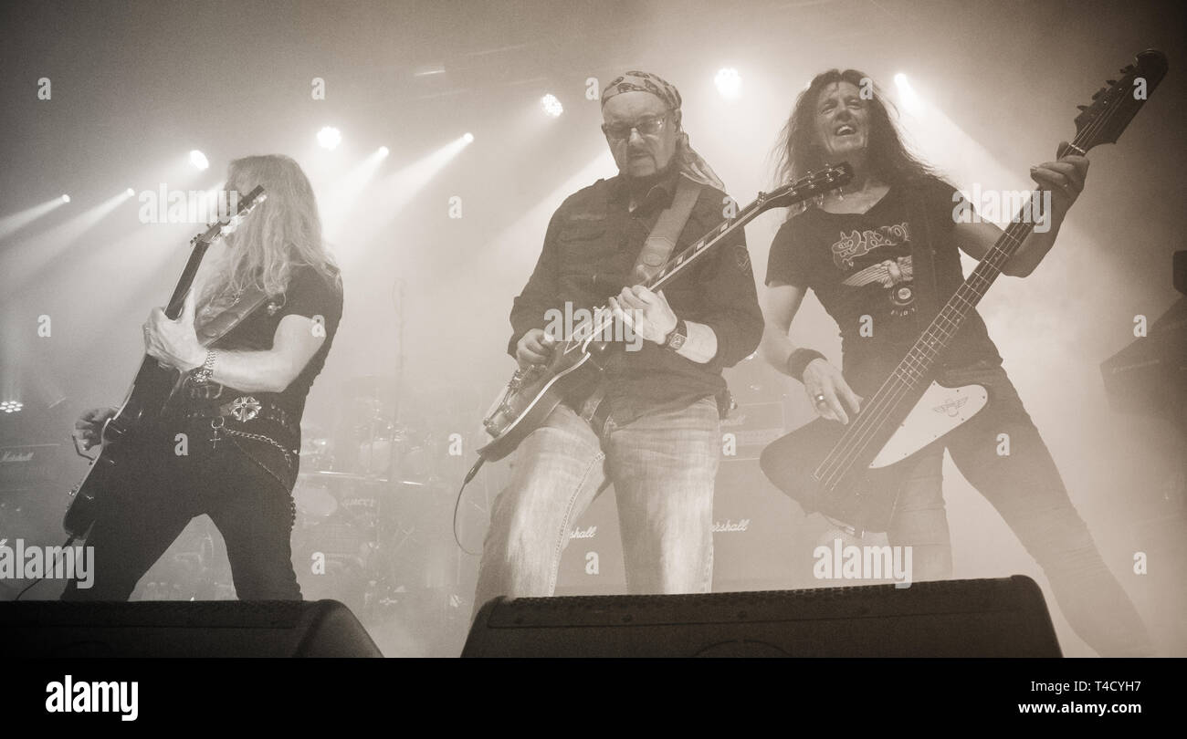 Saxon live at Manchester o2 ritz 2016 Stock Photo - Alamy