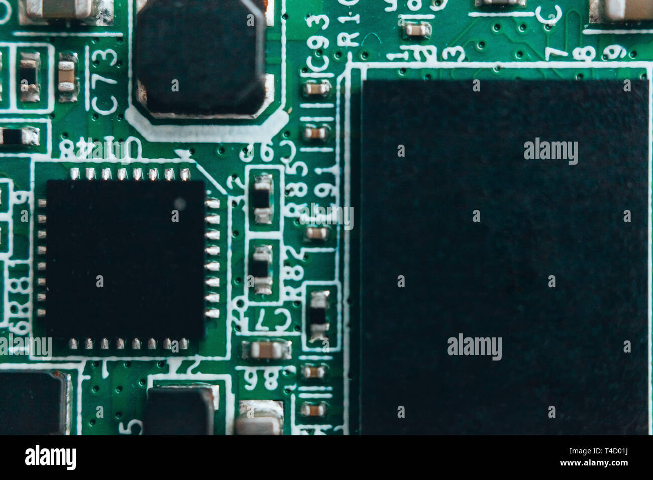 Circuit board repair. Electronic hardware modern technology ...