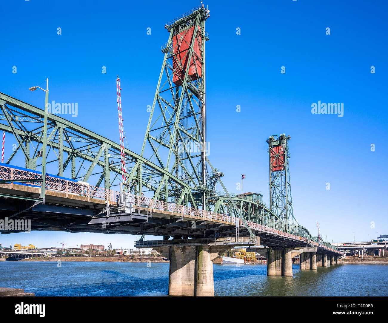 Sectional Arched Metal truss Hawthorne transportation lift bridge with ...