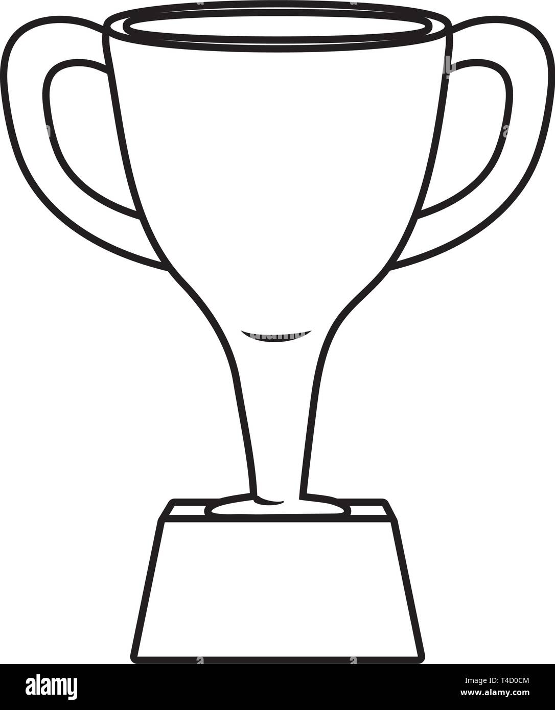 Black And White Trophy Templates Black Unique Design Trophy M 433