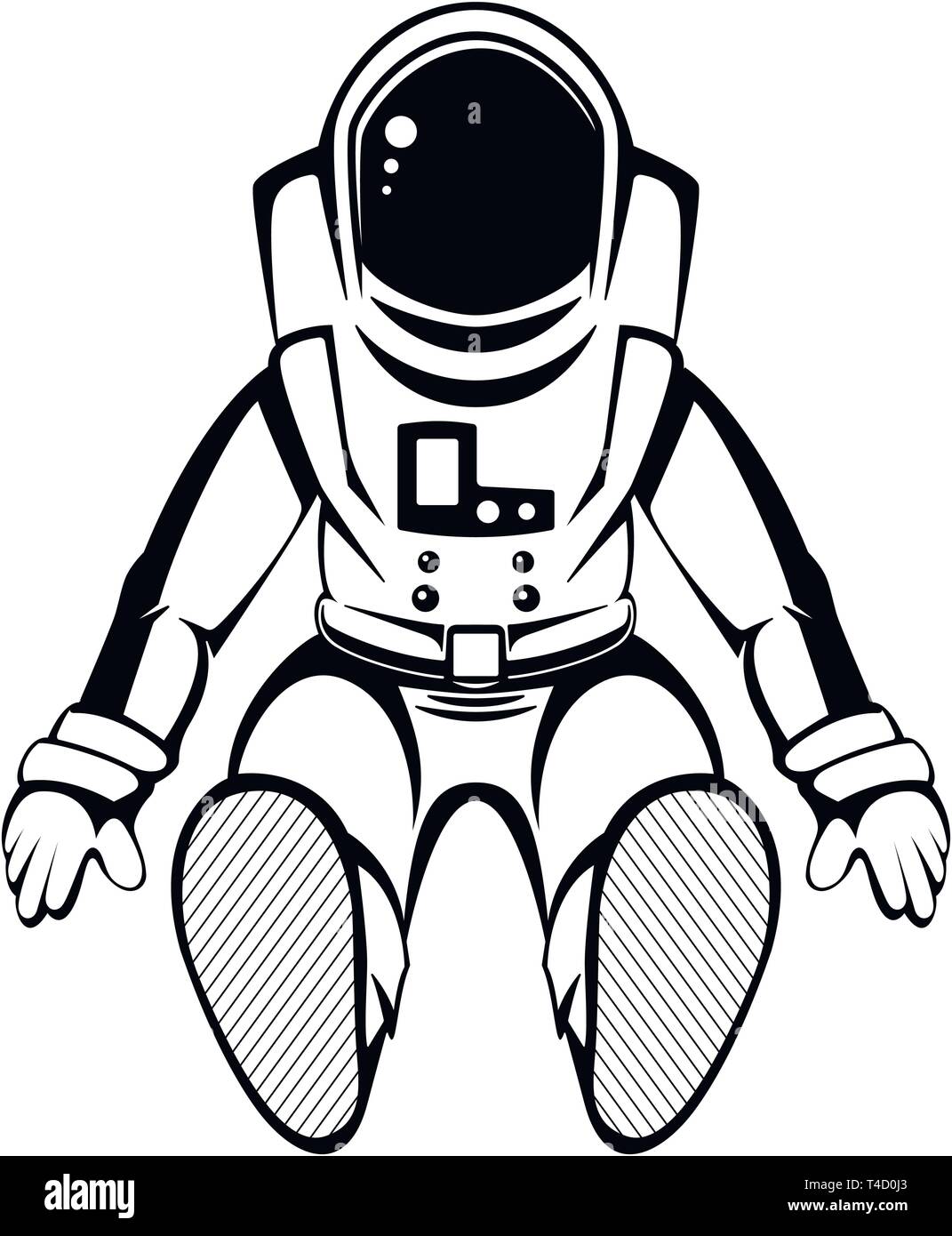 Astronaut One Continuous Line Drawing Vector Simple Cosmos, 43% OFF