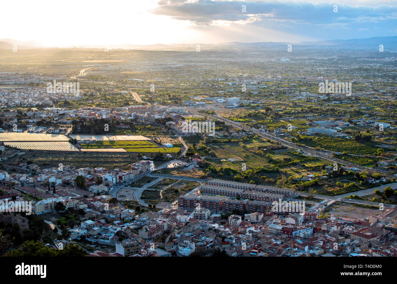 Murcia cathedral aerial hi-res stock photography and images - Alamy