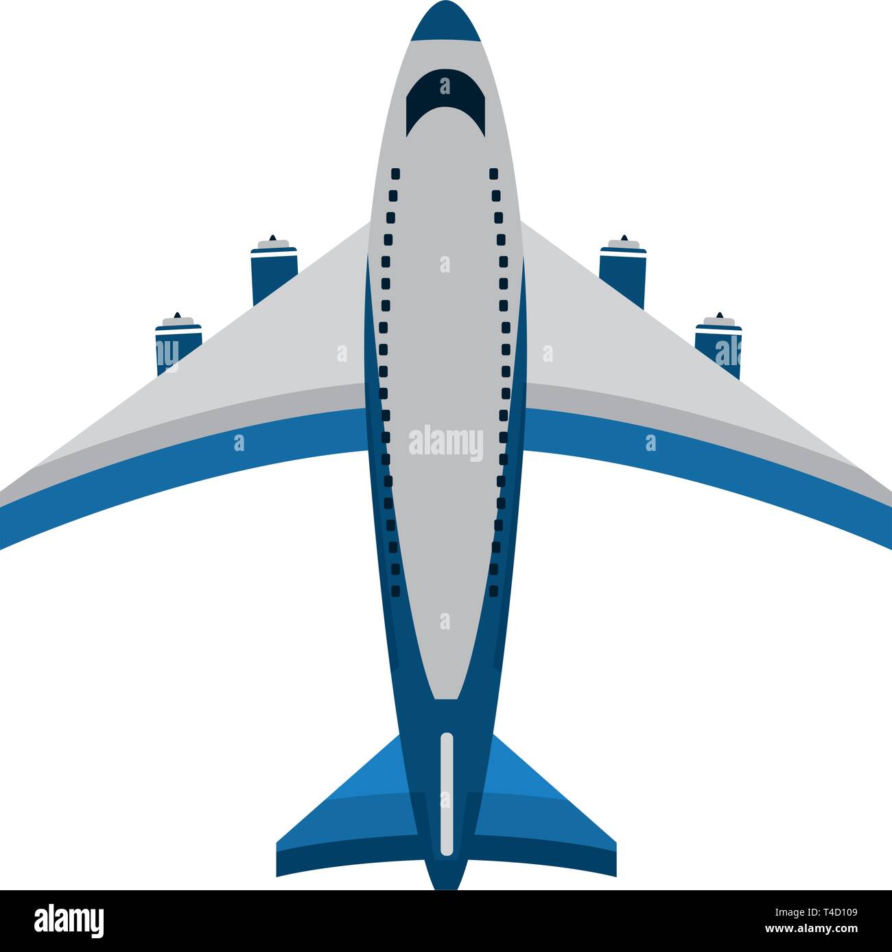 transportation concept airplane cartoon vector illustration graphic ...