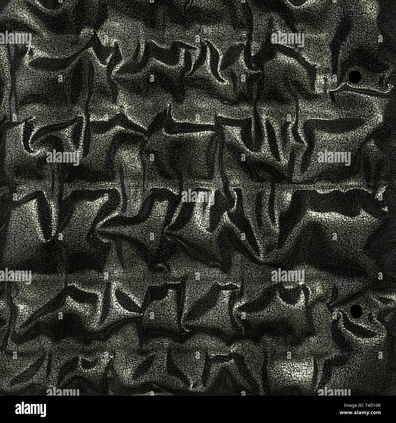 Leather black background or texture 3d illustration Stock Photo - Alamy