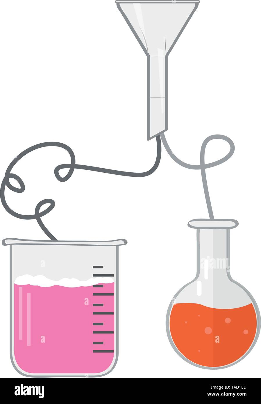 Chemical laboratory rack equipment Stock Vector Images - Alamy