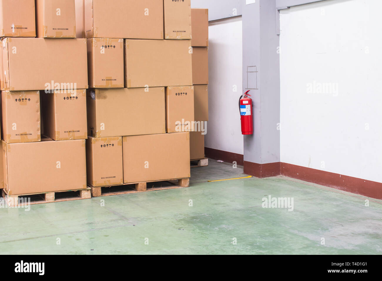 Improper material box placement, Because cover the fire tank within the ...