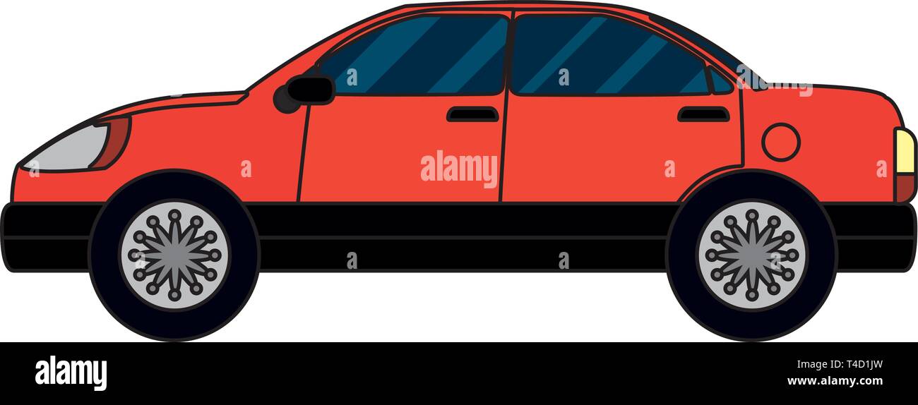 transportation concept car cartoon vector illustration graphic design ...