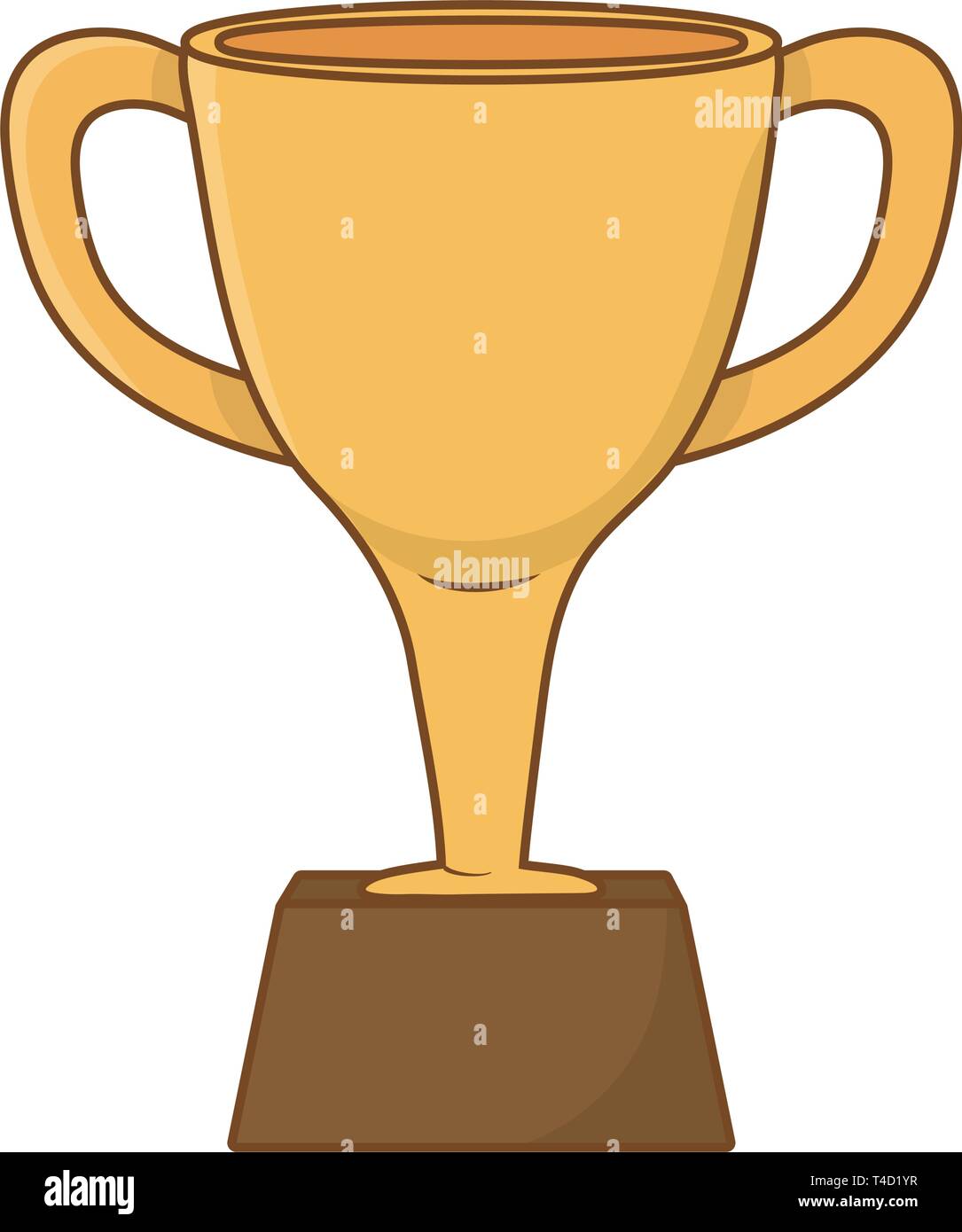 trophy icon cartoon isolated vector illustration graphic design Stock ...