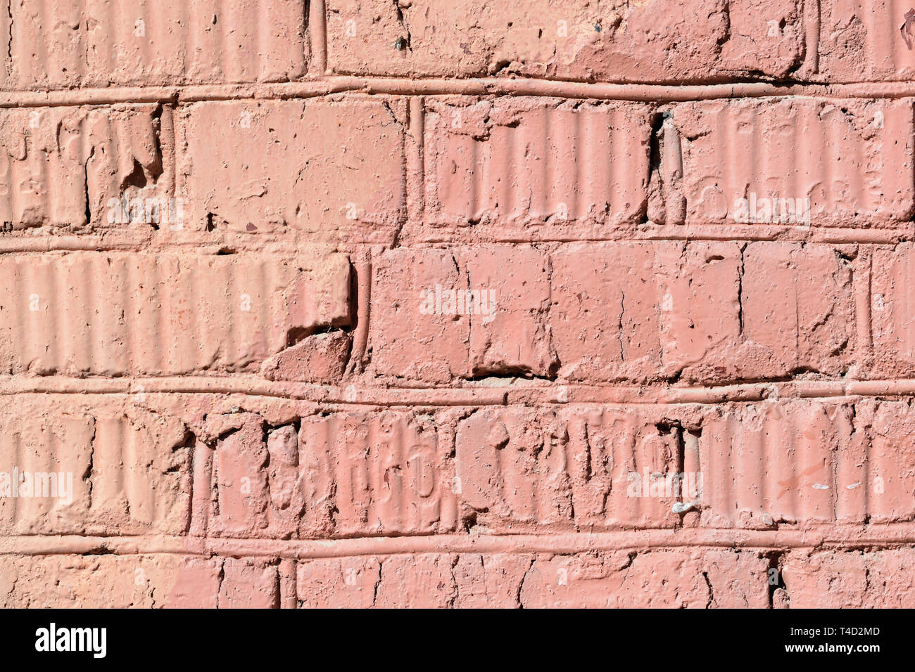 Painted brick wall texture close up. Brick wall background Stock Photo ...