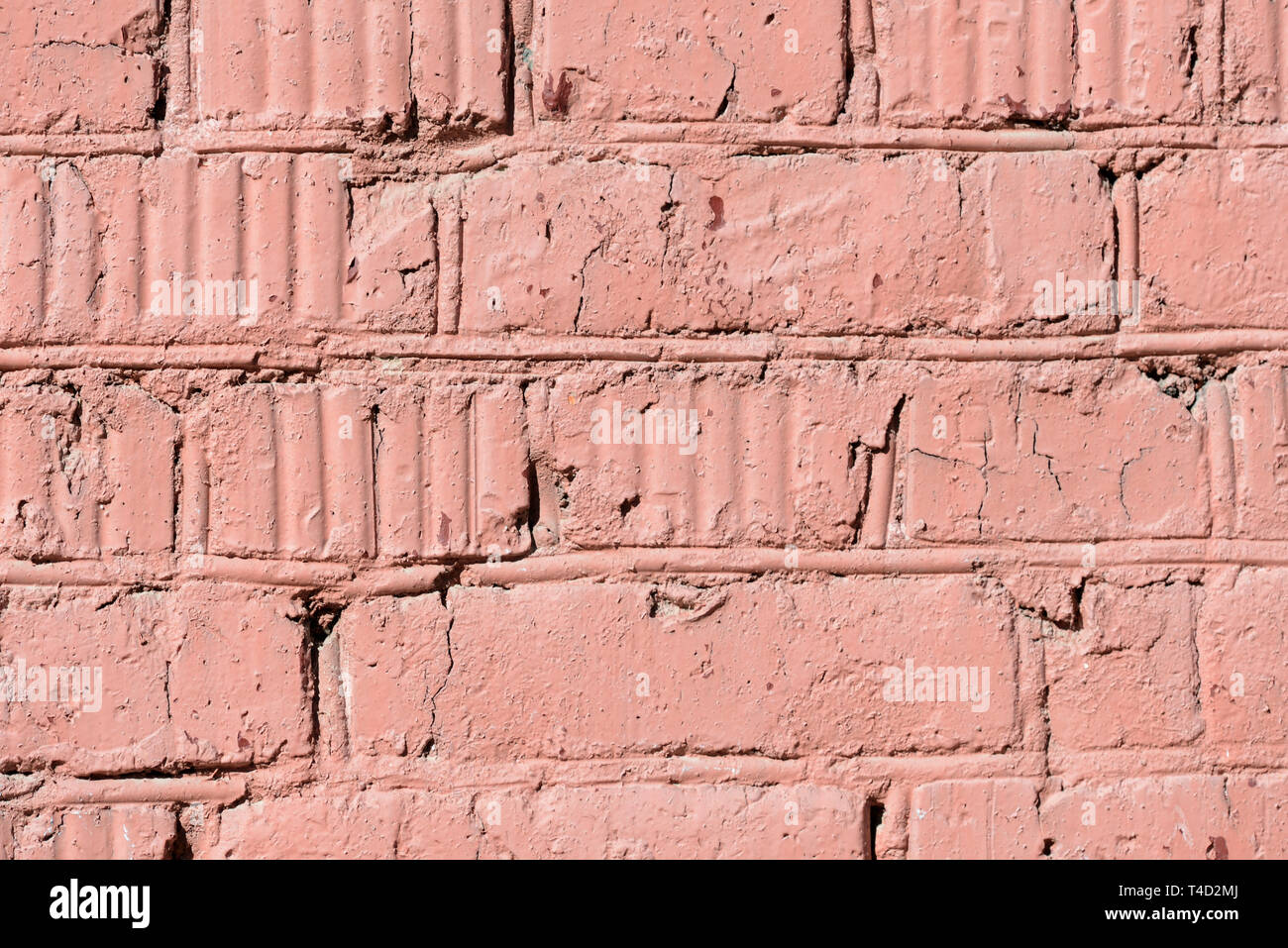 Painted brick wall texture close up. Brick wall background Stock Photo - Alamy