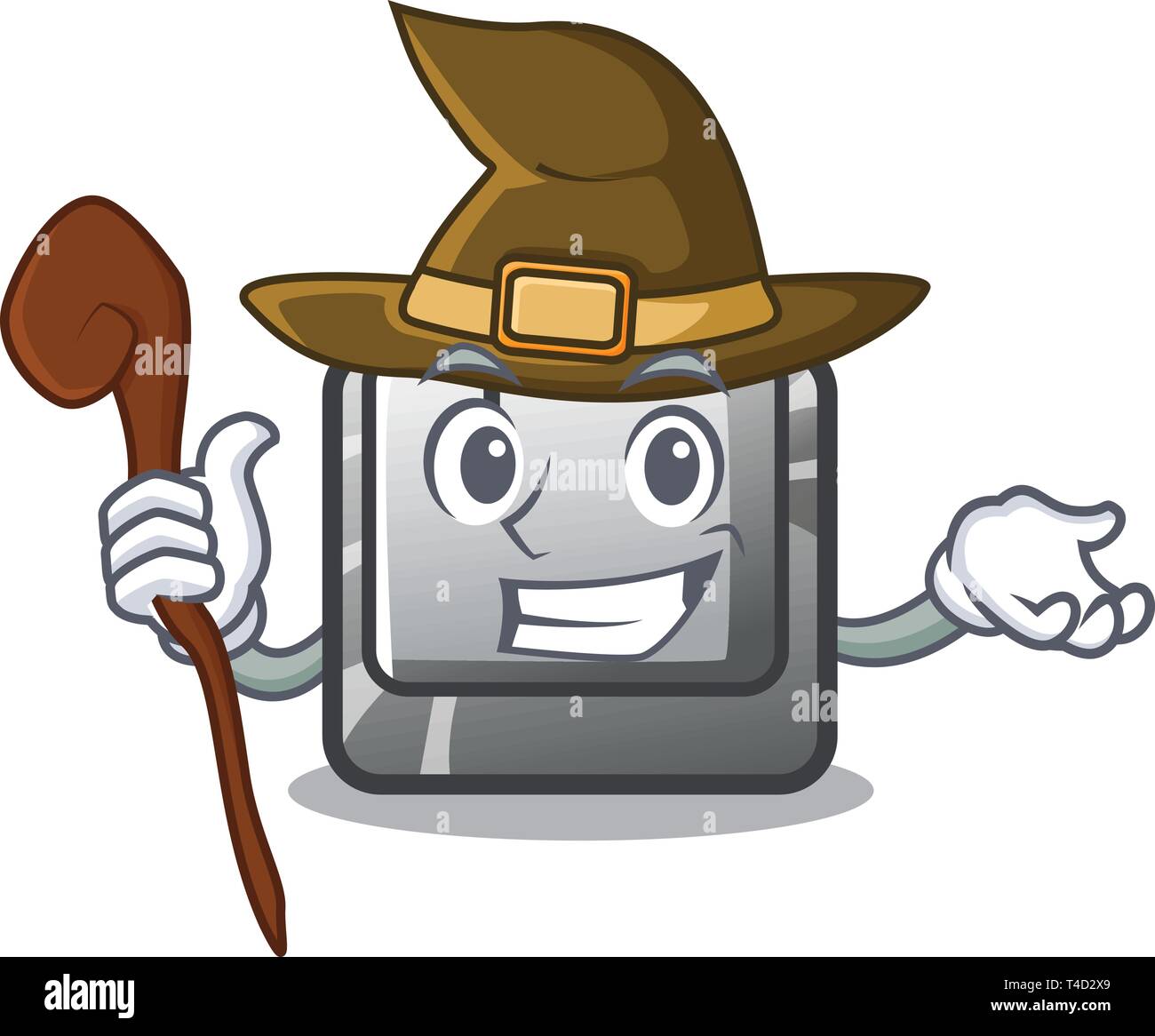 Witch button I in the cartoon game Stock Vector Image & Art - Alamy