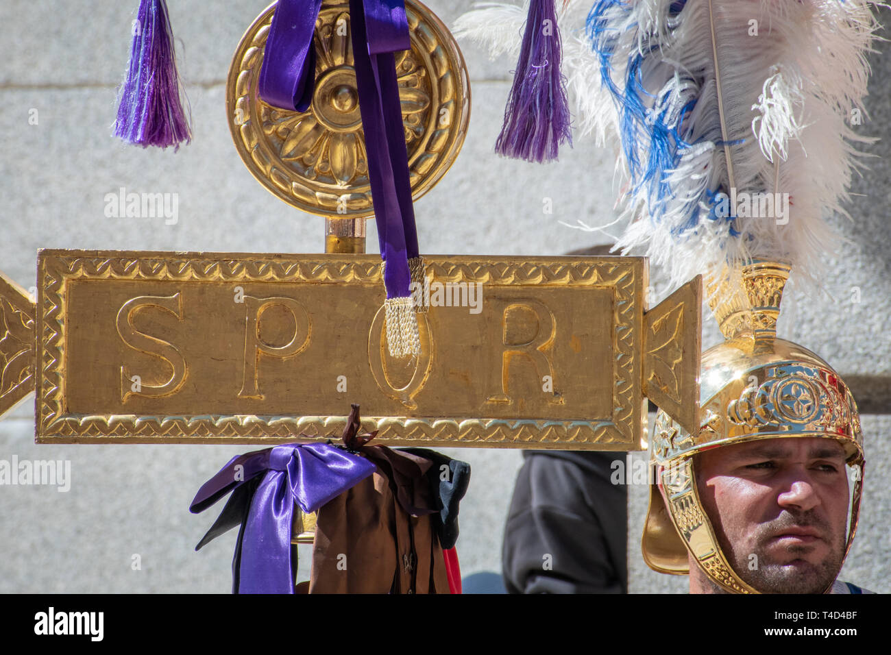 Holy Week, Cartagena, Spain Stock Photo - Alamy