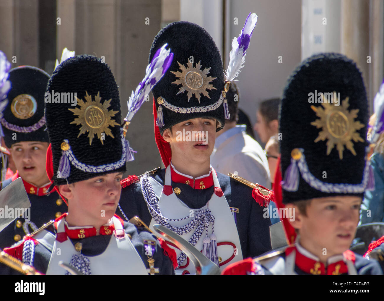 Holy Week, Cartagena, Spain Stock Photo - Alamy