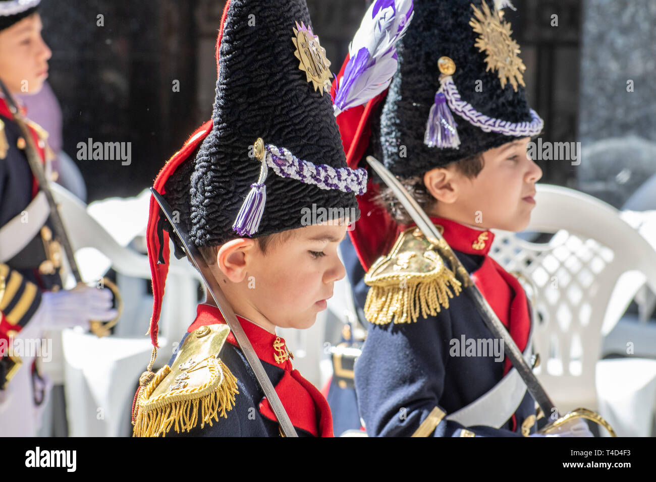 Holy Week, Cartagena, Spain Stock Photo - Alamy
