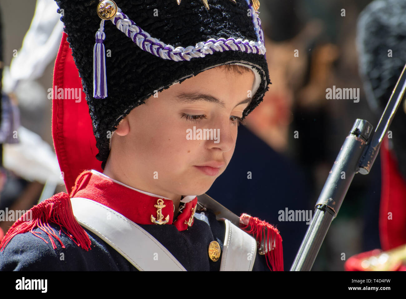 Holy Week, Cartagena, Spain Stock Photo - Alamy