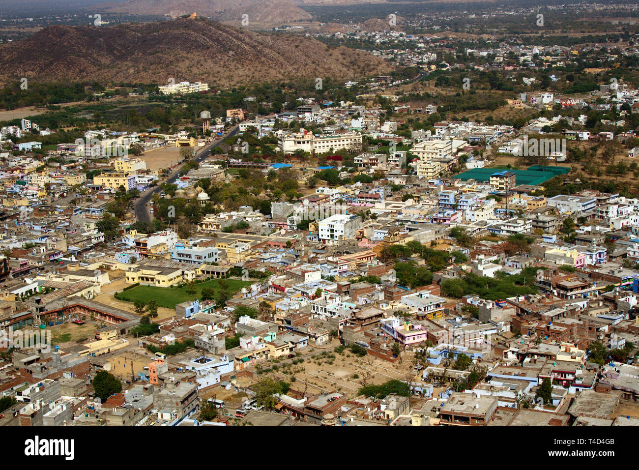 Overpopulation, extremely dense urban development of one-two-storey ...