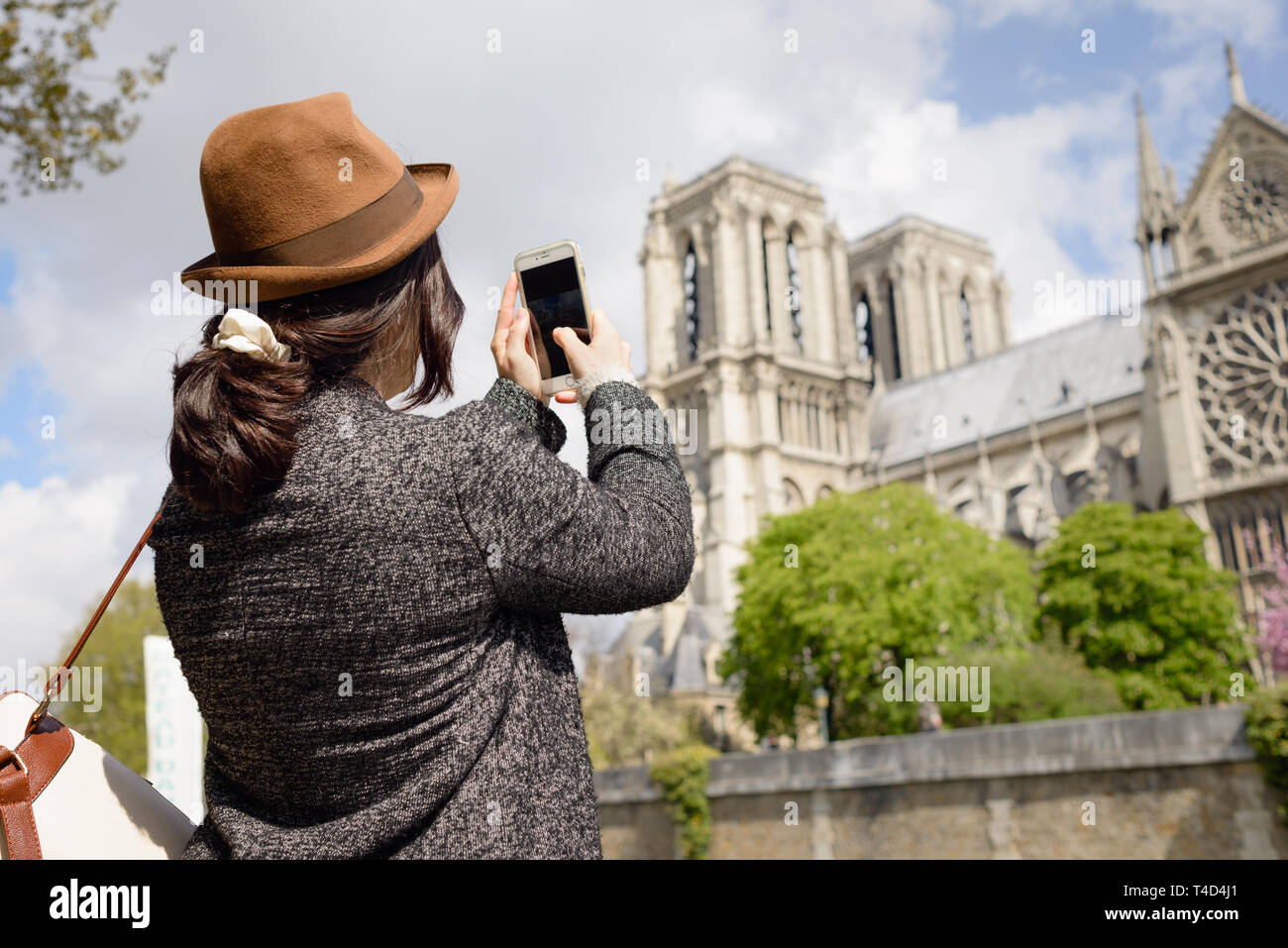 Notre dame paris rose window hi-res stock photography and images - Alamy
